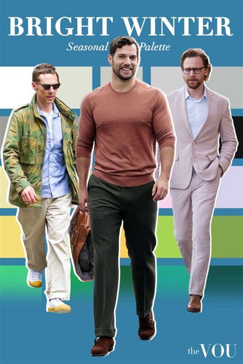 Bright Clean Winter Colour Palette Complete Guide For Men