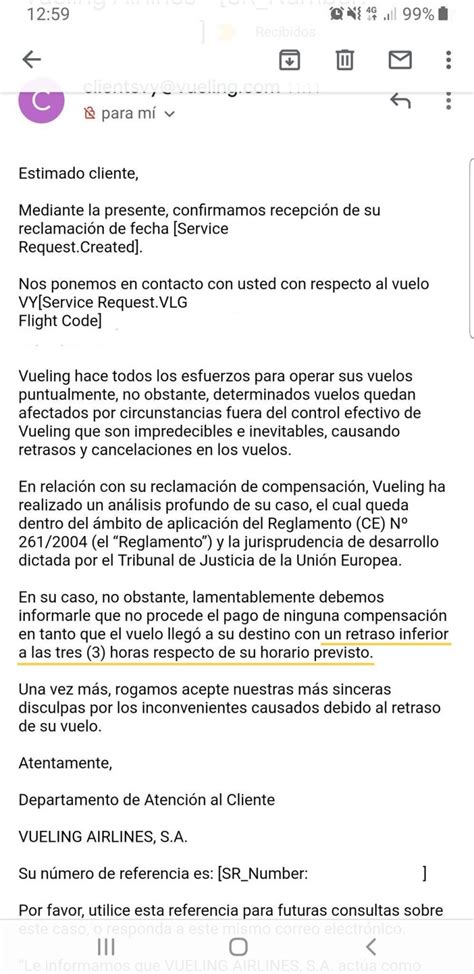 Cómo reclamar la indemnización por retraso o cancelación de vuelo a Vueling