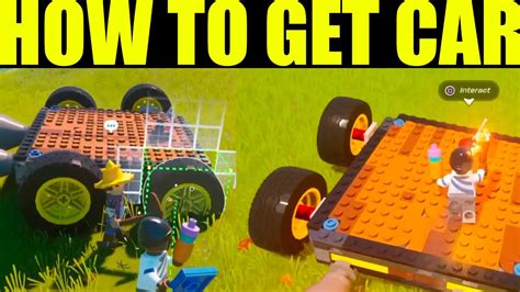 How To Make A Car In Lego Fortnite Youtube