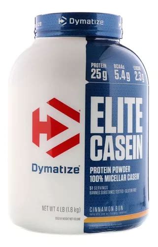 Proteina Dymatize Elite Casein 4 Lbs Todos Los Sabores Envío gratis