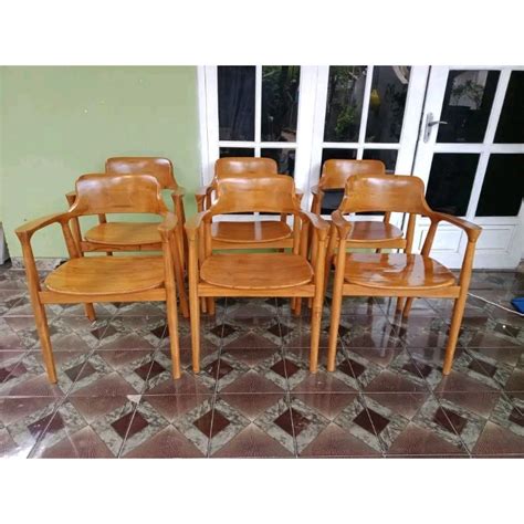 Jual Kursi Cafe Minimalis Kayu Jati Kursi Bar Kursi Makan Kursi Teras