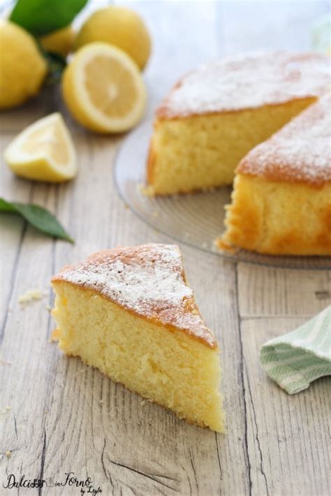 Torta Soffice Al Limone Ricetta Senza Burro Facile E Veloce