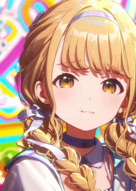 AI Art Model Pony XL Fujita Kotone Gakuen Idolmaster 3D PixAI