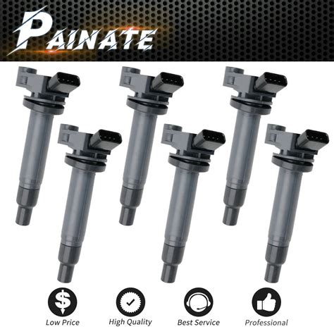 Set Of 6 Ignition Coil For 1998 2006 Toyota Camry Avalon Lexus ES300