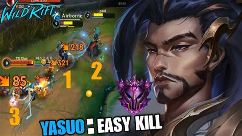 YASUO WILD RIFT YASUO TOP 200 BUILD IS NOW OP YouTube
