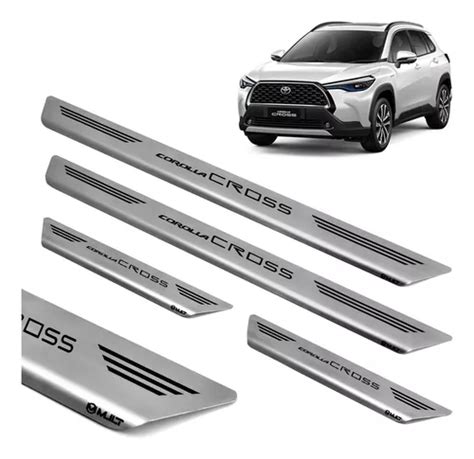 Soleira Inox Escovado Porta Original Mult Corolla Cross
