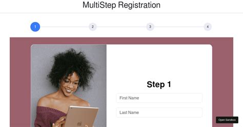 React Step Progress Examples CodeSandbox