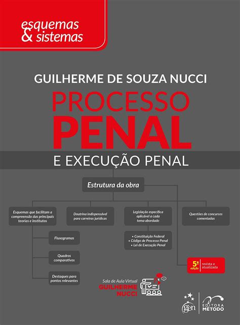 Livro Processo Penal E Execução Penal Nucci Guilherme De Souza
