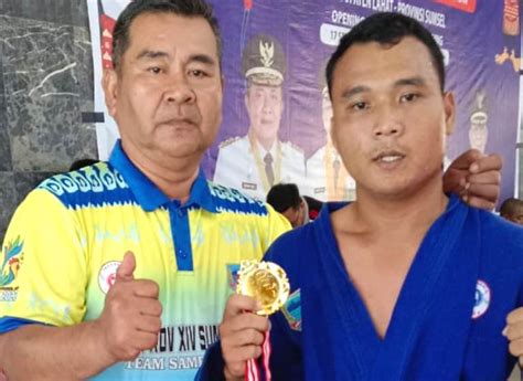 Kejutan Porprov XIV Atlet Sambo Lahat Sumbang Empat Emas Total Raih