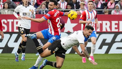 Crónica El Valencia se queda sin fuerzas en Girona Plaza Deportiva