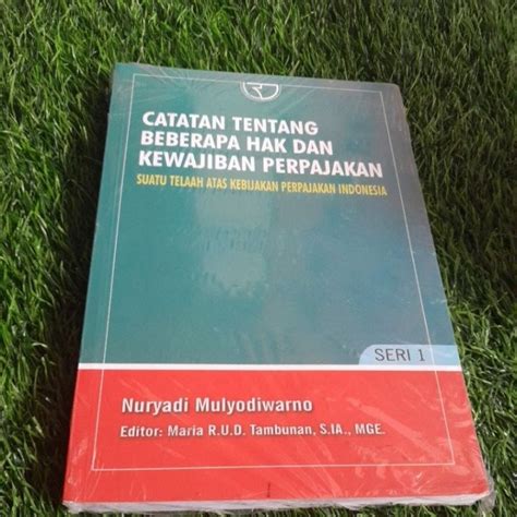 Jual BUKU CATATAN TENTANG BEBERAPA HAK DAN KEWAJIBAN PERPAJAKAN