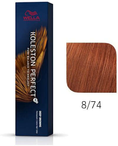 Wella Koleston Perfect Me Deep Browns 8 74 60 Ml Vopsea De Par Preturi