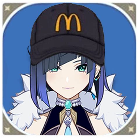 Yelan McDonald S Hat Favorite Character Anime Icons Anime
