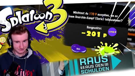 RAUS Aus Den SCHULDEN SPLATOON 3 STREAM HIGHLIGHTS YouTube