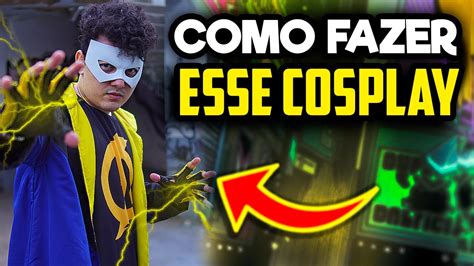 COMO FAZER O TRAJE DO SUPER CHOQUE GASTANDO POUCO DINHEIRO COSPLAYER