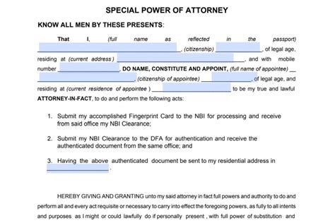 How To Make Authorization Letter To Claim Nbi Clearance Printable Online