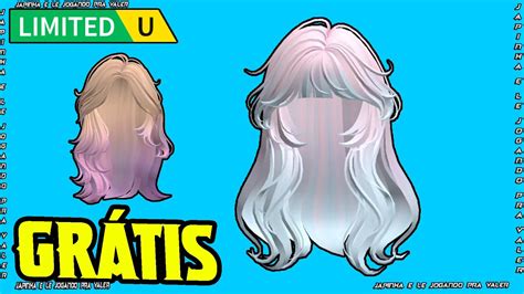 Como Pegar Cabelos Limited Ugc Gr Tis No Roblox Free Limited Youtube