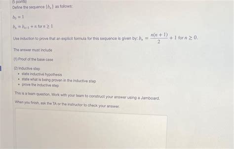solved the sequence {gn} is defined recursively as follows