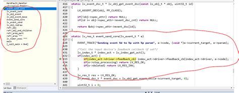 hard fault error when executing the function lv timer handler get started lvgl forum