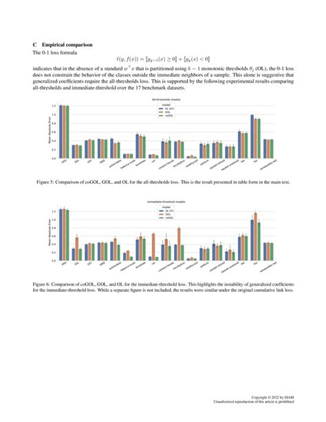 continuously generalized ordinal regression for linear and deep models deepai