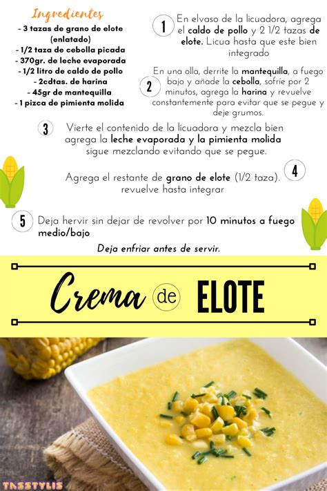 Elote En Vaso Receta