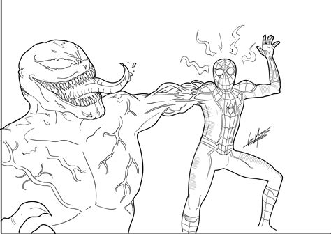 Spider Man Vs Venom Behance