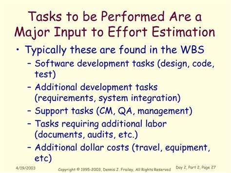 ppt day 2 part 2 estimating software effort and cost section 1 fundamental issues powerpoint