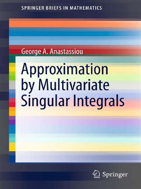 approximation by multivariate singular integrals pdf mathematical analysis mathematics