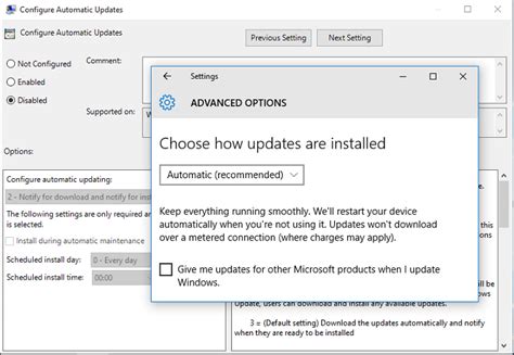 Enable Or Disable Windows Update Automatic Updates In Windows