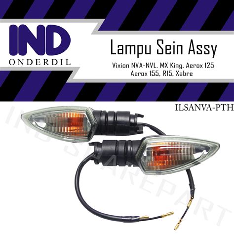 Jual Lampu Sen Sein Riting Samping Depan Belakang Yamaha Aerox 125 155