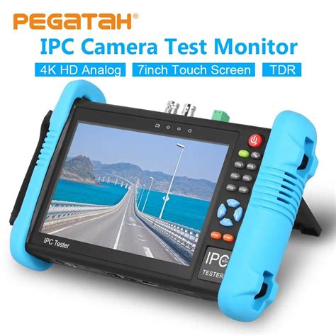 Probador IPC H 265 de 7 pulgadas para cámara de vídeo CCTV monitor 4K