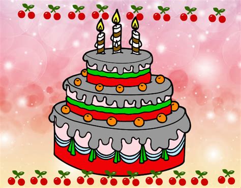 Dibujo De Torta Rica Pintado Por Anamille En Dibujos Net El D A