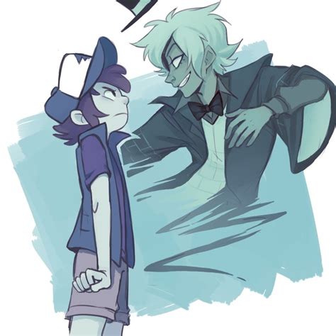 Bill Cipher Dipper Pines GF Арт GF art GF Персонажи