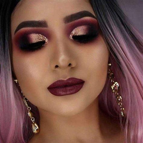 Maquillaje En Tonos Vino 25 Ideas Pra Tu Make Up Lo Mejor De 2024