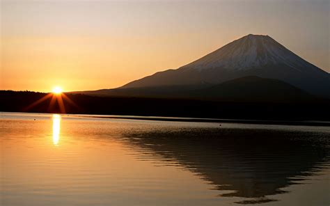 Hd Wallpapers Lake Sunsets Wallpapersafari