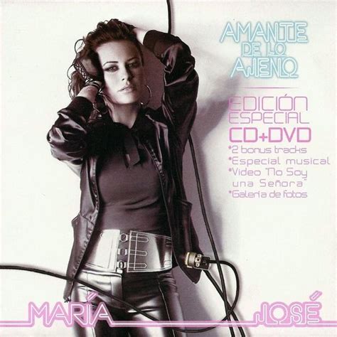 María José Amante de lo ajeno Edición especial Lyrics and Tracklist