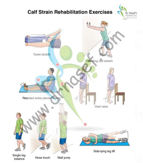 Calf Strain Exercise DrNasef