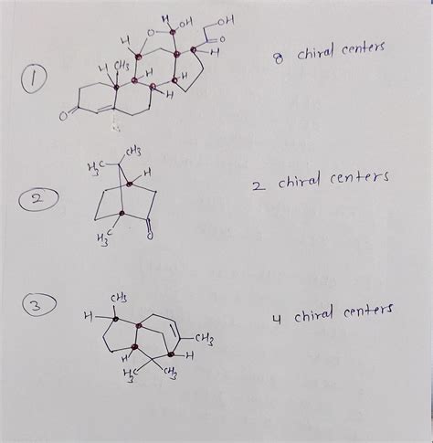 Solved Click On All Of The Carbon Chirality Centers In The Molecule