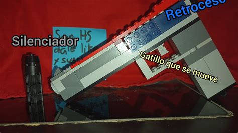Como Hacer Una Pistola De LEGO 2 0 San HS YouTube