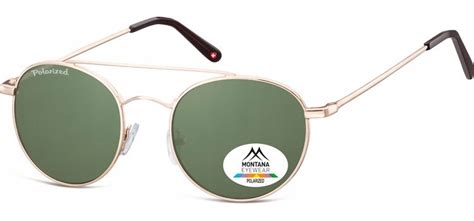 LENONKI Męskie Damskie POLARYZACJA Okulary Złote Inna marka Moda