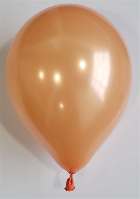12 Gemar Latex Balloons Bag Of 50 Metallic Metallic Orange Bargain
