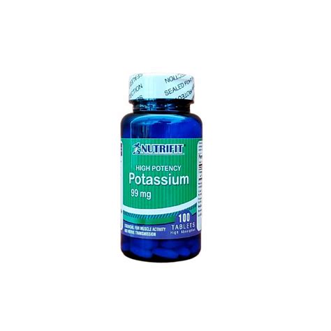 Potassium Mg Tabletas X Nutrifit Fitsi
