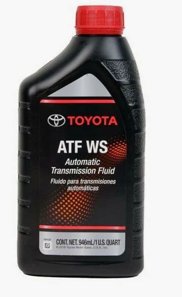 Трансмиссионное масло Toyota atf ws 1 л купить по выгодной цене в