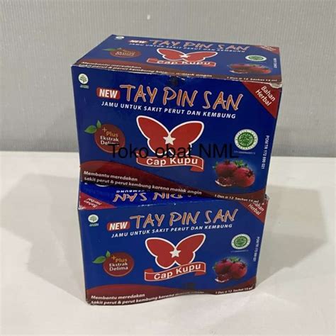 Jual Tay Pin San Cair Cap Kupu Kupu Obat Sakit Perut Di Seller Humaira