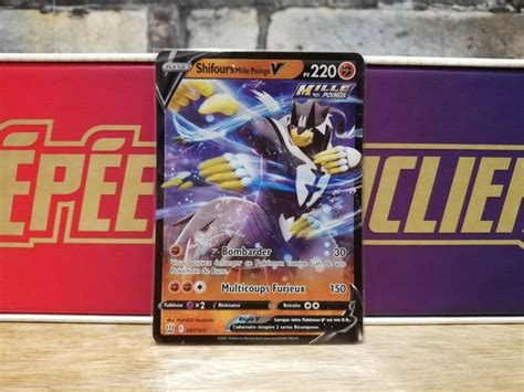Carte Pokemon Shifours Mille Poings V Styles De Combat Pokemon Beebs