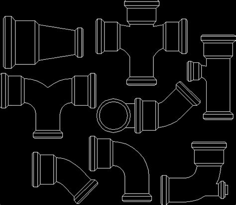 Tuberias En Autocad Librer A Cad