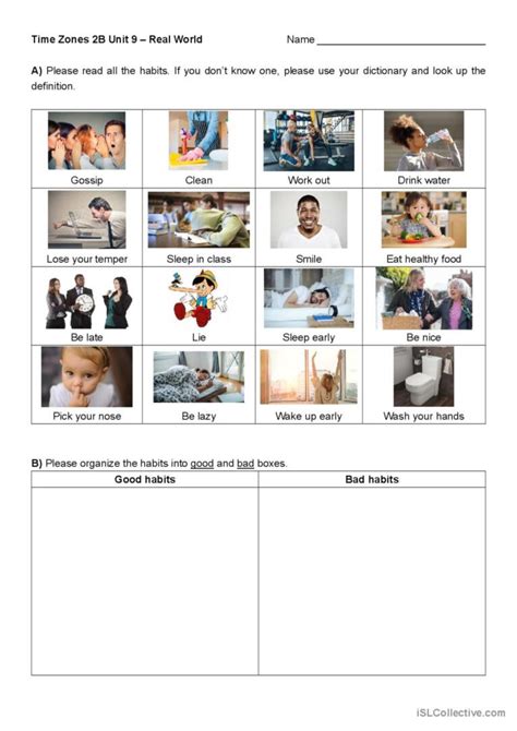 Habits And Adverbs Of Frequency Fran Ais Fle Fiches Pedagogiques Pdf