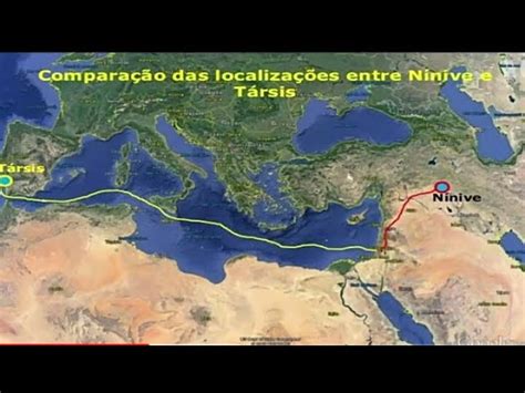 Mapa De Nínive Y Tarsis