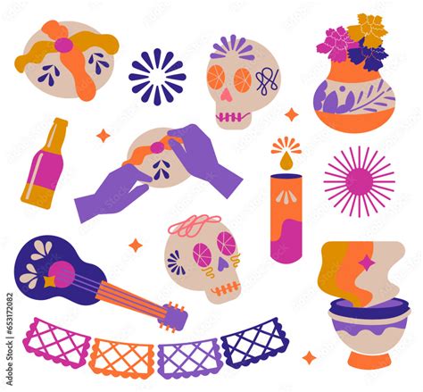 Día de Muertos Día de Todos los Santos Tradición mexicana Estilo