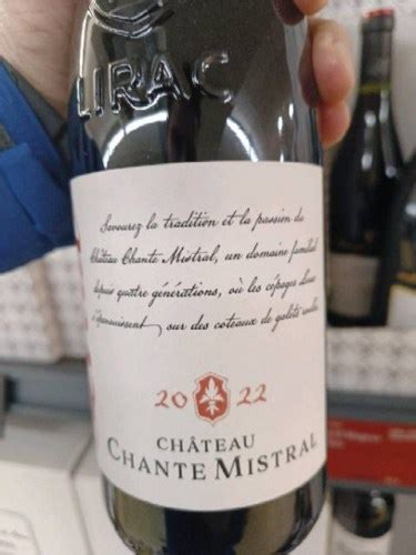 Château Chante Mistral Lirac Vivino US